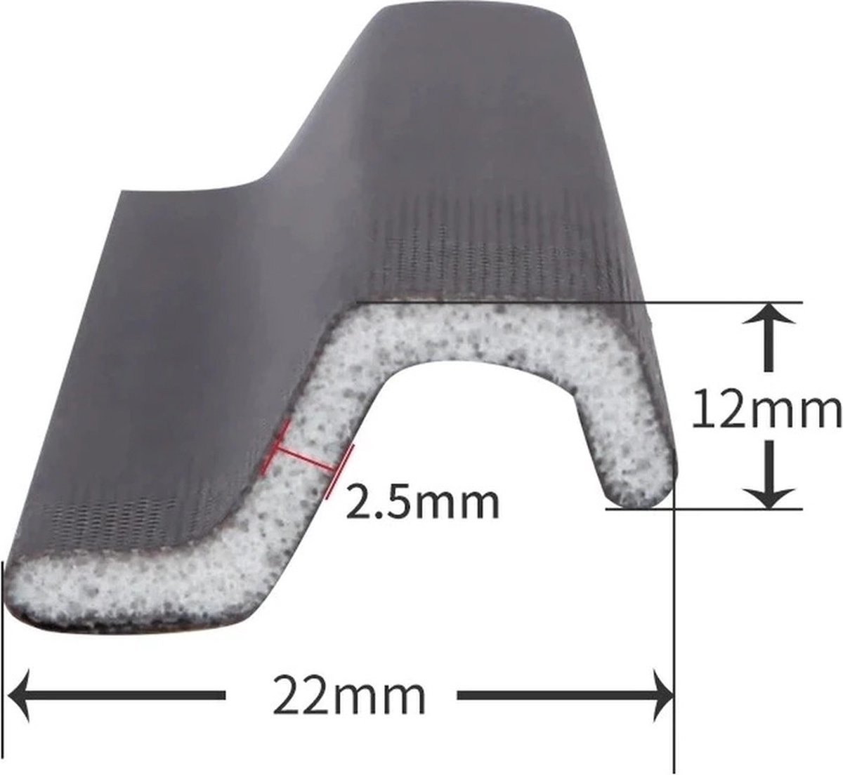Premium Zelfklevende Afdichtstrip Raam - Tochtstrip - Foam - Tochtband ...