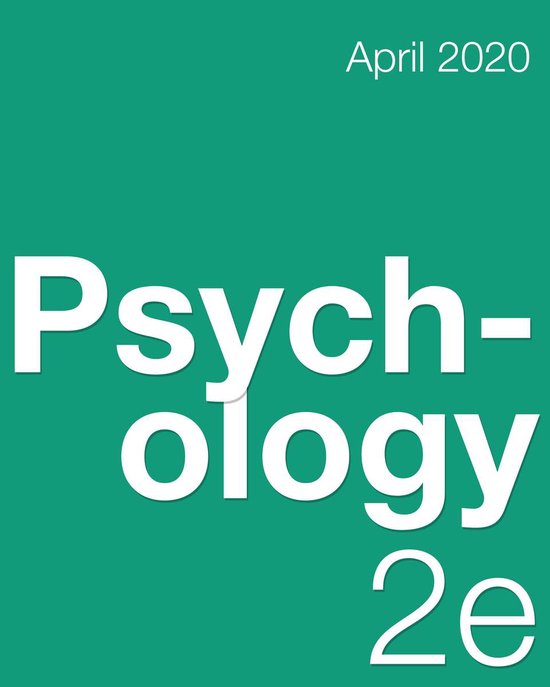 Psychology 2e (ebook), Openstax | 1230005194582 | Boeken | bol
