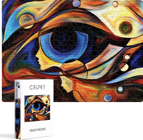 Cruny Puzzel 1000 Stukjes - Legpuzzels - Jigsaw Puzzle Kunst Schilderij ...
