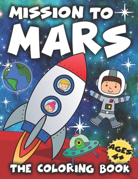 Mission to Mars - The Coloring Book | bol.com