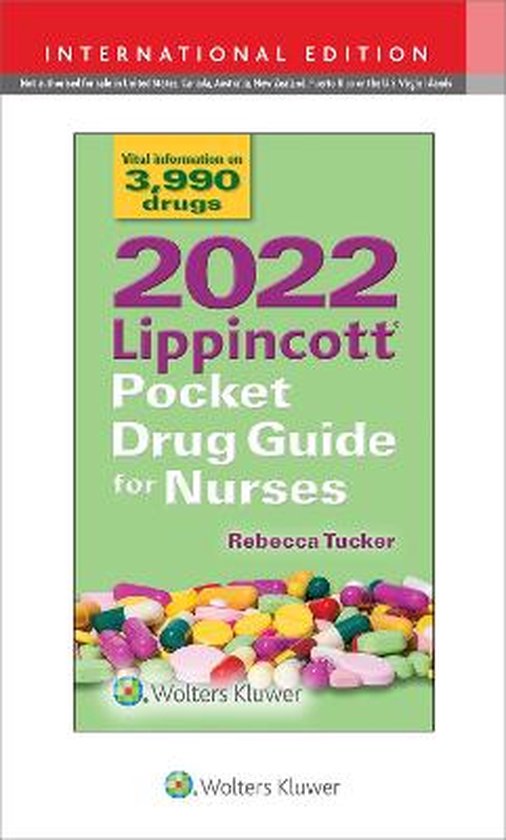 2022 Lippincott Pocket Drug Guide for Nurses | 9781975183233 | Rebecca Tucker | Boeken | bol