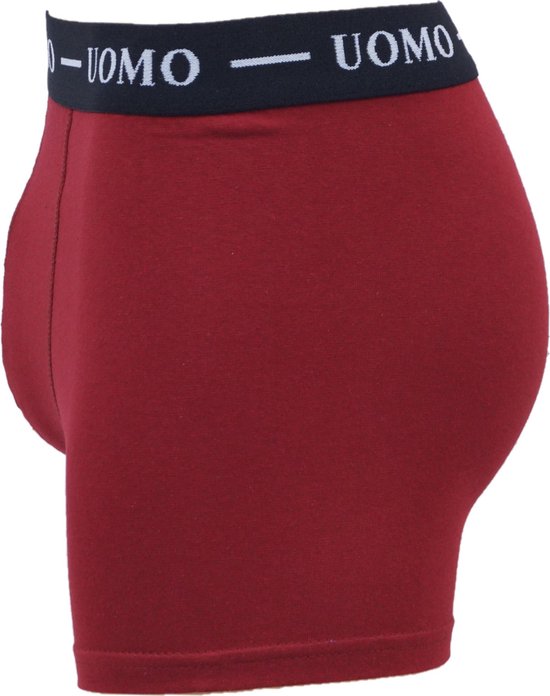 Lot de 3 boxers homme UOMO Rouge taille L. | bol.com