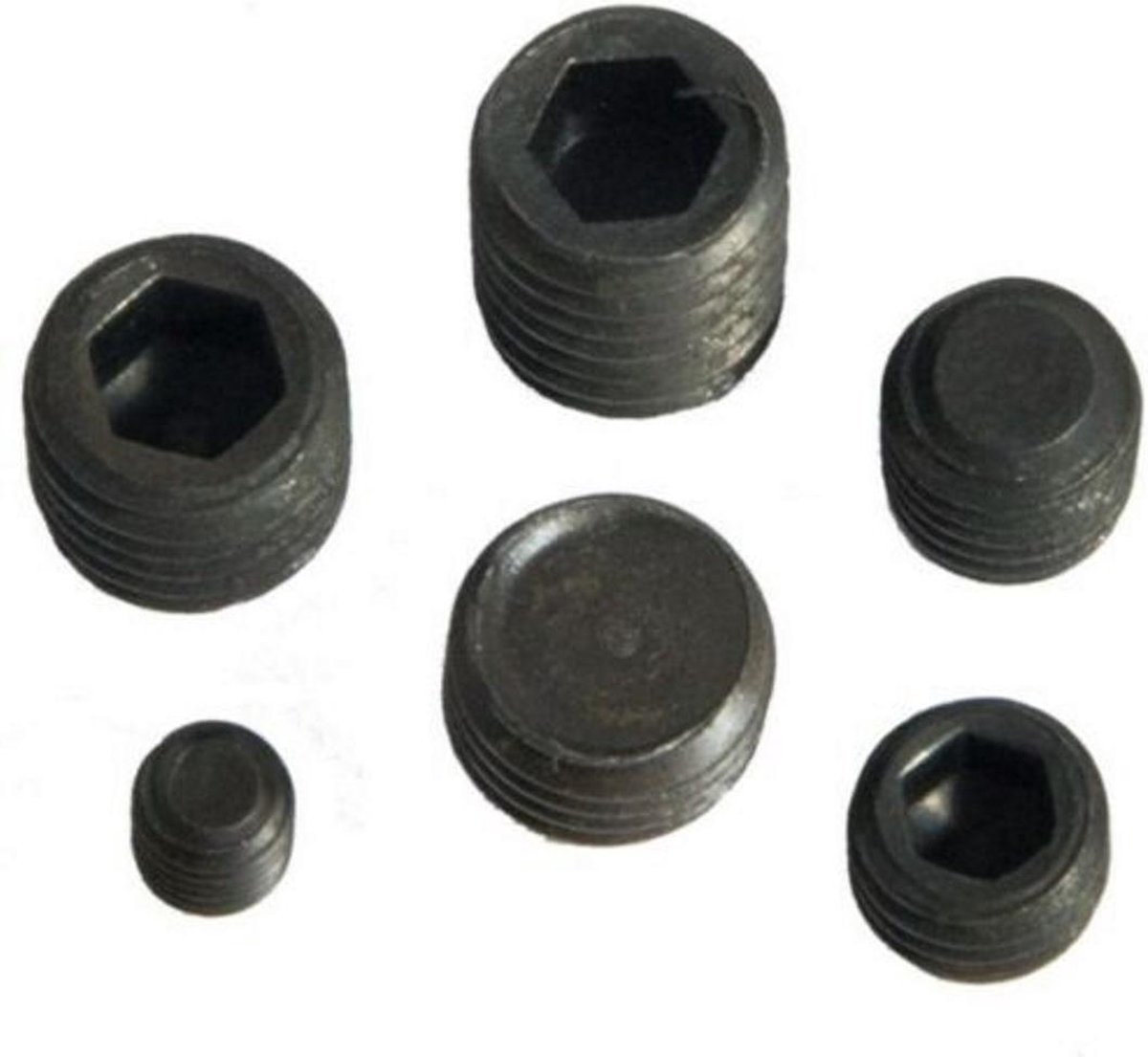 Dragon-Tools Inbus Borgschroeven / Stelschroeven Assortiment - 200 ...