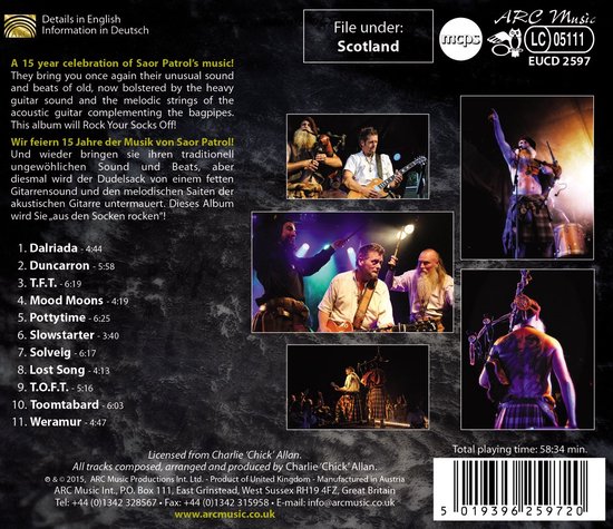 Saor Patrol - XV. 15 Year Anniversary Ed. Total Reworx Vol. 1 (CD ...