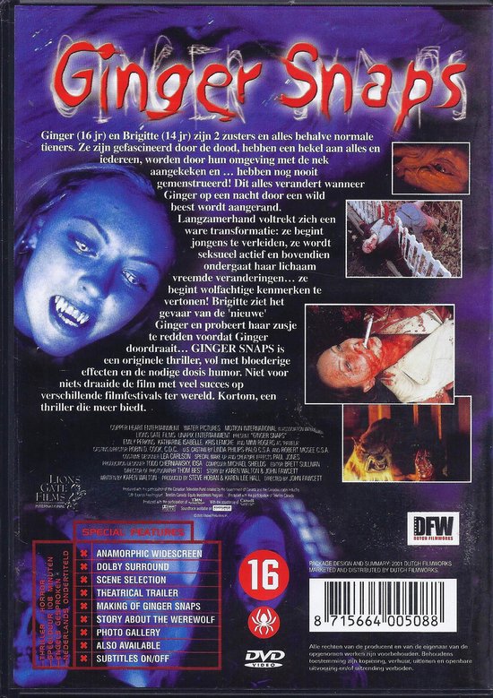 Ginger Snaps (Dvd), Katharine Isabelle | Dvd's | bol