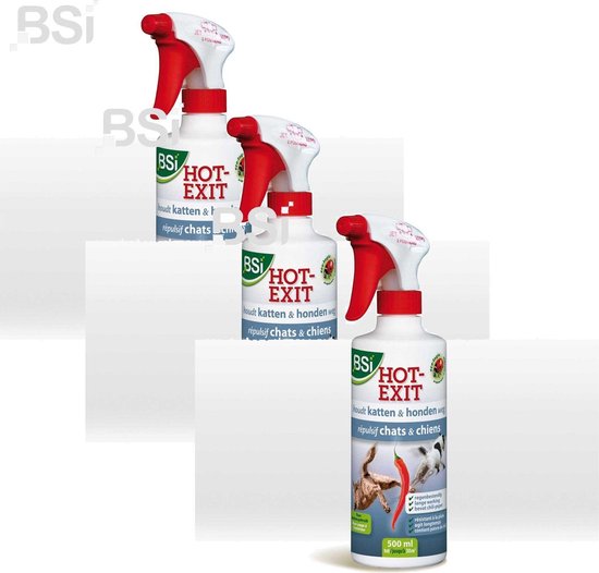 Bsi Hot Exit - Ongediertebestrijding - 3 x 500 ml | bol.com