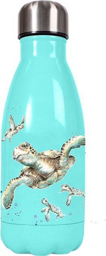 Wrendale Fles Small - Turtle | bol.com