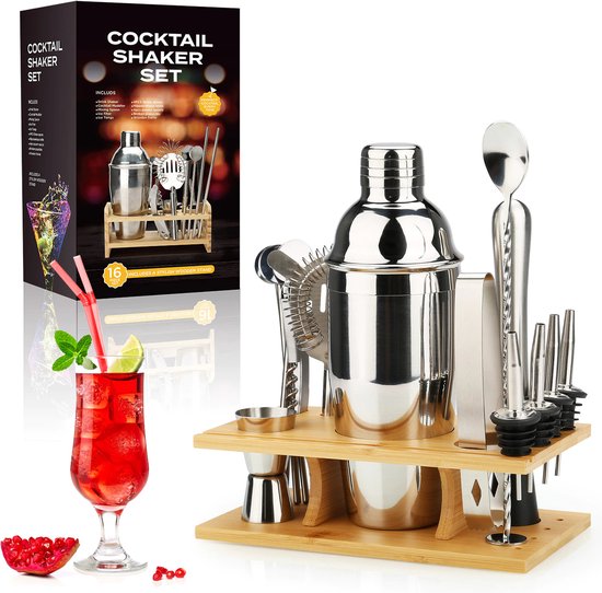 Noiller Cocktail Set - Shakebeker - Cocktail Shaker Set - Shaker ...