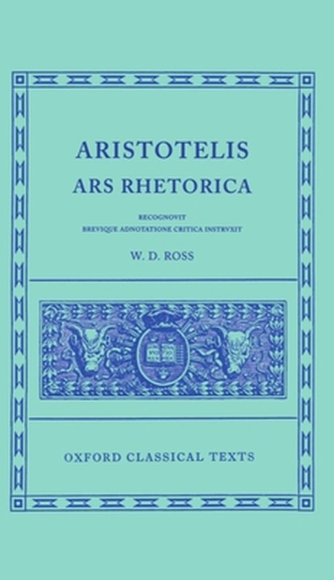 Ars Rhetorica, Aristotle | 9780198145578 | Boeken | bol.com