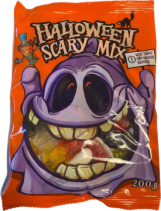 Halloween Scary Mix snoep - snoepgoed - griezel Candy - 200 g - Sint ...