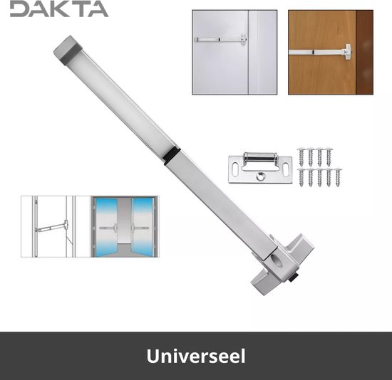 Dakta® Nooddeur Push Bar | Hendel Nooddeur | Duwhendel | Incl. Gewone ...