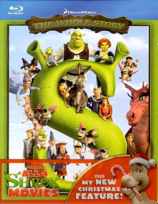 Shrek Quadrilogy (Blu-ray), Niet gekend | Dvd's | bol