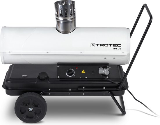 TROTEC IDE 20 Indirect gestookte oliekachel (20 kW verwarmings vermogen ...