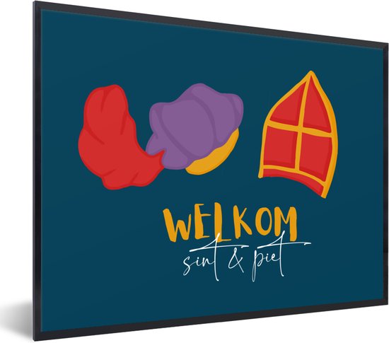 Poster in lijst - Fotolijst 40x30 cm - Posters - Sinterklaas - Sint ...