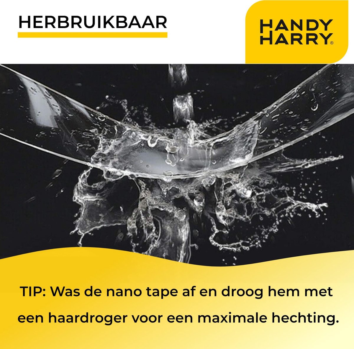 Handy Harry Nano Tape 5m 5cm Dubbelzijdige Tape Dubbelzijdig Magic