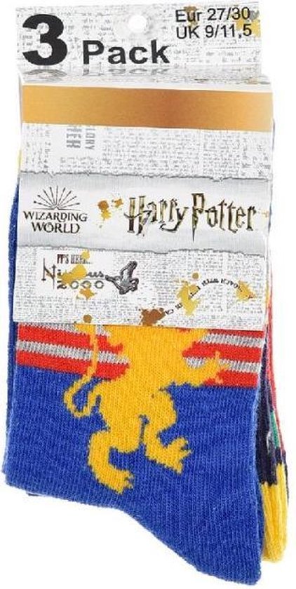 Harry Potter Sokken 6 Paar Jongens Maat 3134 Bol