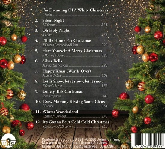 Johan Jansen - Beautiful Christmas Songs (CD), Johan Jansen | Muziek | bol