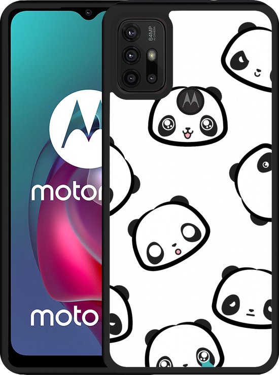 Hardcase Hoesje geschikt voor Motorola Moto G10 Panda Emotions | bol
