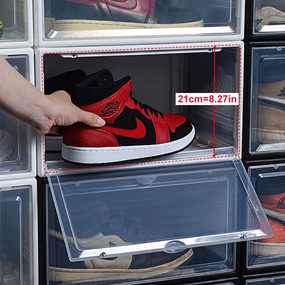 Noiller Opbergbox schoenen - Opbergsysteem schoenen - Jordan schoenen ...