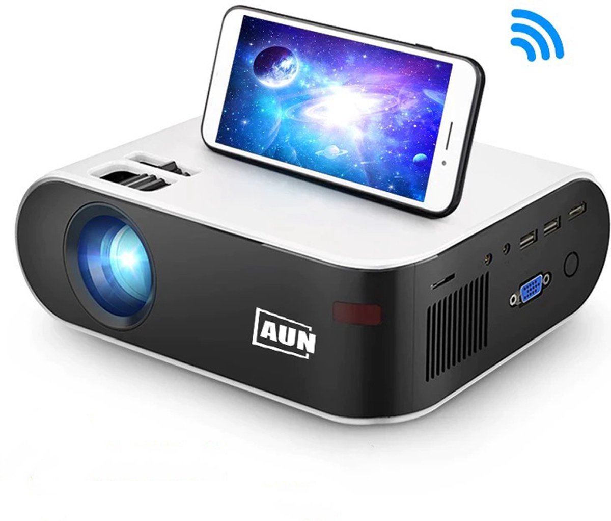 BrightWise® Mini Beamer – Mini Projector – Mini Beamer Projector – Mini ...