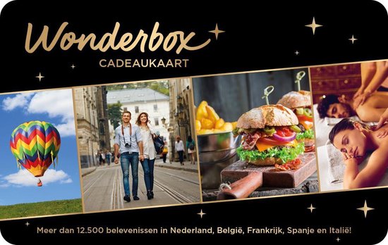 Wonderbox Cadeaubon - Flexibele wondercard | bol.com