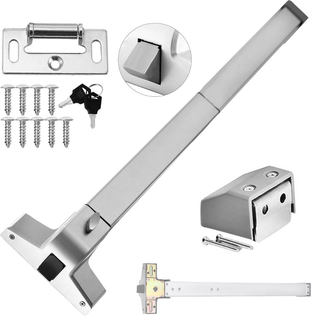 Dakta® Nooddeur Push Bar | Hendel Nooddeur | Duwhendel | Incl. Gewone ...