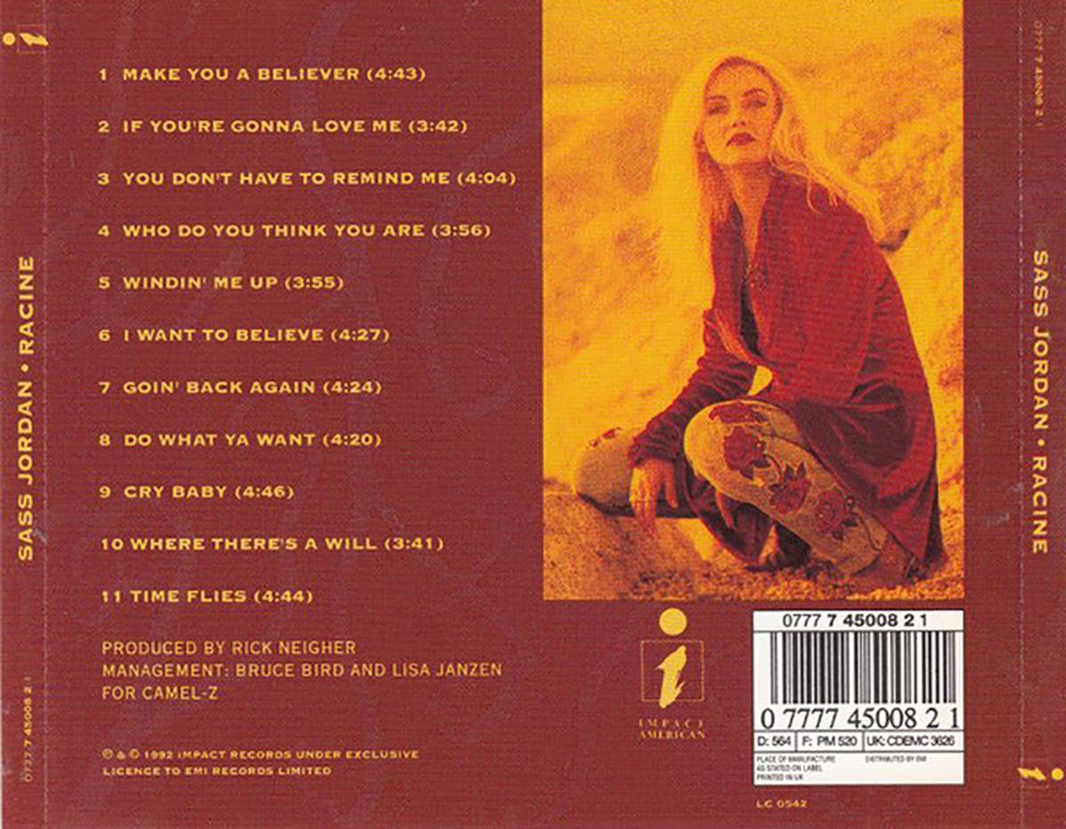 Racine, Sass Jordan | CD (album) | Muziek | bol.com