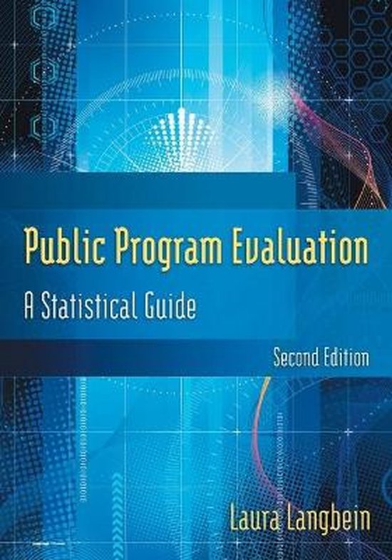 Public Program Evaluation | 9780765626127 | Laura Langbein | Boeken ...
