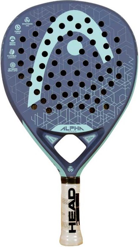 Head Graphene 360 Alpha Touch Padel Racket Aqua blauw | bol