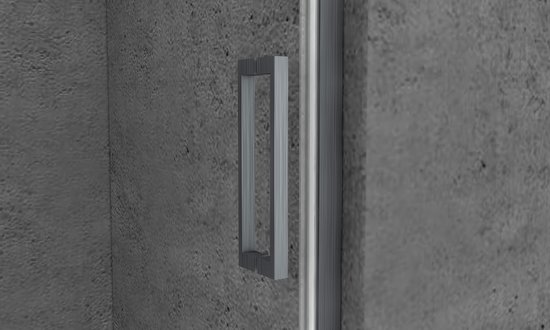 Viidako – Luxurii Nisdeur Links – Gun Metal – Douchedeur – Nano Coating ...