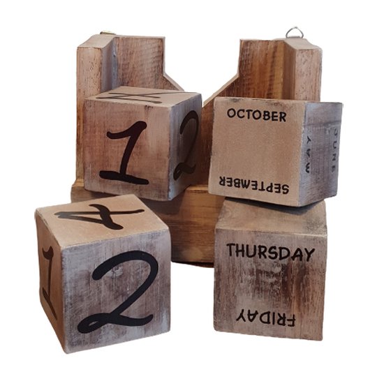 datum blok - kalender - decoratie | bol