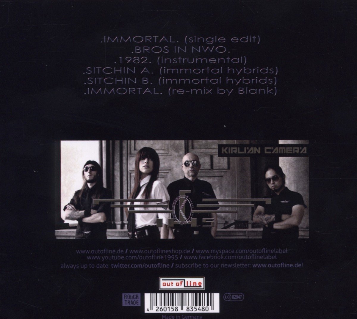 Kirlian Camera - Immortal (CD), Kirlian Camera | CD (album) | Muziek ...