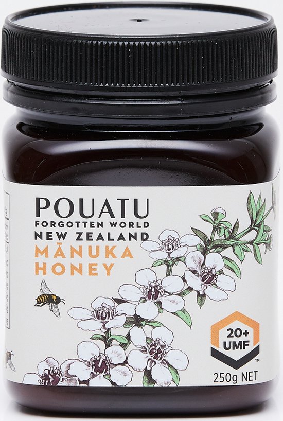 Pouatu Premium Manuka honing monofloral +900 MGO +21 UMF 250gr 100%pure ...