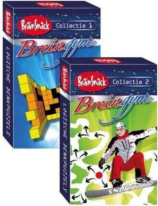 BrainSnack - Breingym - Collectie 1 + 2 (startset) - 1 x 2 spellen ...
