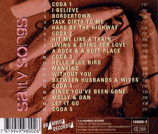 Richard Dobson - Salty Songs (CD), Richard Dobson | CD (album) | Muziek ...