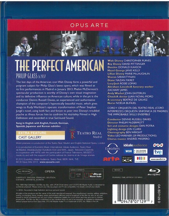 Christopher Purves - The Perfect American (Blu-ray), Christopher Purves ...