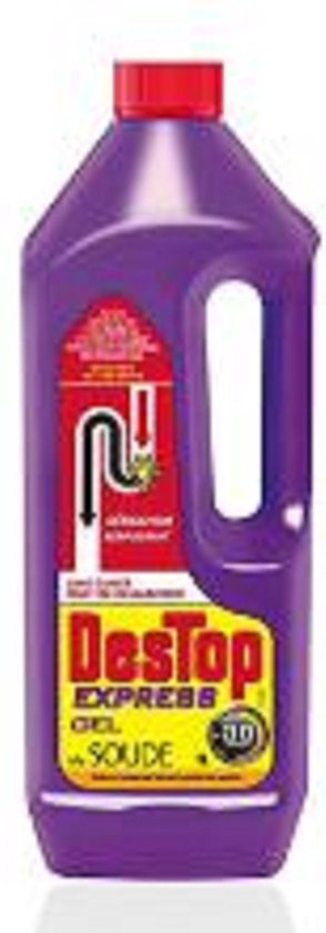 Destop Ontstopper Gel met Soda - Nieuw Formule - Ideaal bij stilstaand ...