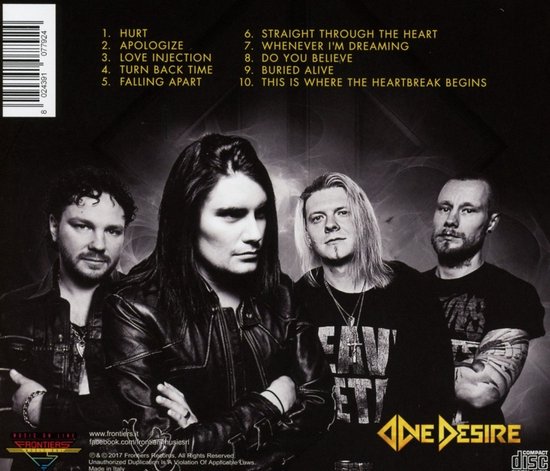 One Desire - One Desire (CD), One Desire | CD (album) | Muziek | bol