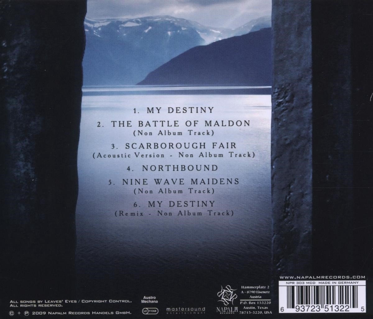 Leaves Eyes - My Destiny (CD), Leaves' Eyes | CD (album) | Muziek | bol.com