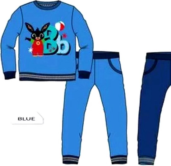 Bing - Bingbunny - Joggingpak - lichtblauw - 6 jaar | bol