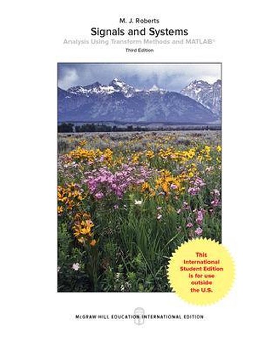Signals and Systems Analysis Using Transform Methods MATLAB | 9781260083606 |... | bol