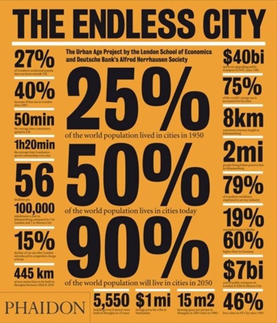 The Endless City, Ricky Burdett | 9780714848204 | Boeken | bol.com