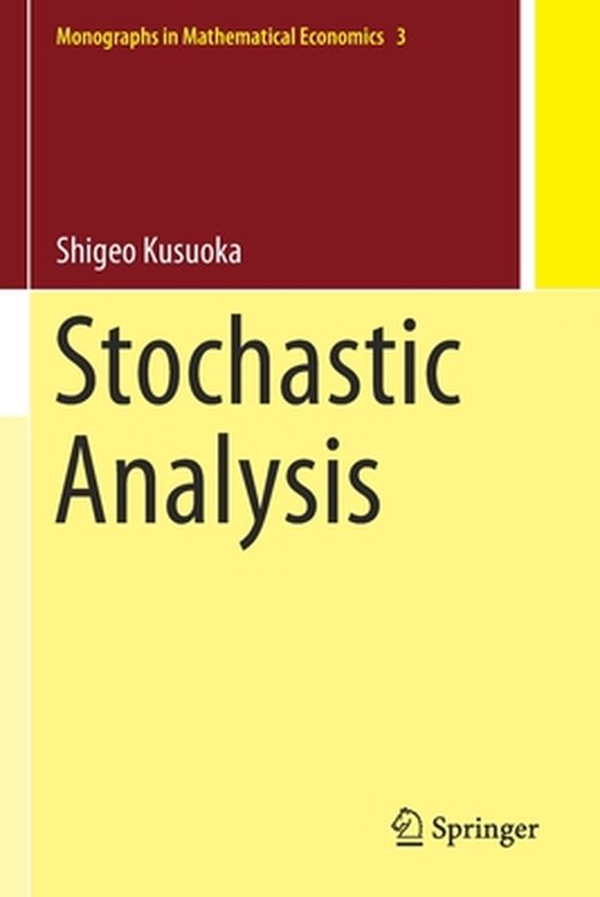 Stochastic Analysis | 9789811588662 | Shigeo Kusuoka | Boeken | bol.com