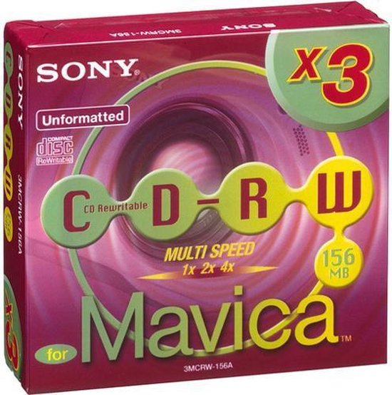 Sony 8 cm CD-RW Rewritable Discs | bol