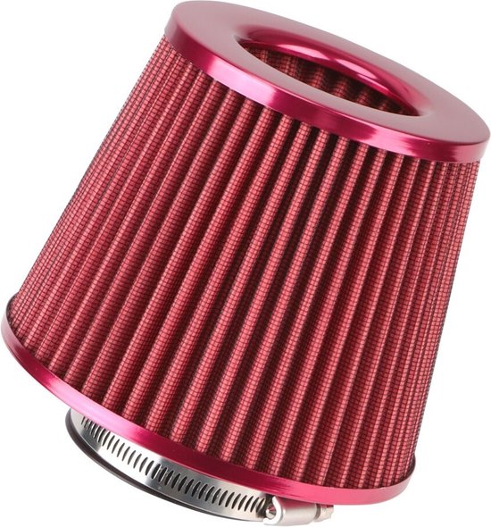 Open Luchtfilter Rood - Sport Filter met Cold air intake [sportfilter ...