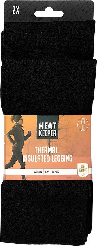 Heatkeeper - 2-pack dames legging - Zwart - S/M | bol.com