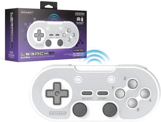 Retro-Bit Legacy 16 USB Port Controller Grey | bol.com