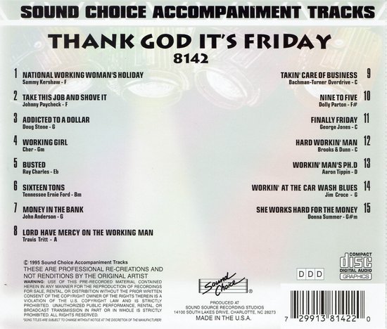 TGIF, Karaoke | CD (album) | Muziek | bol.com