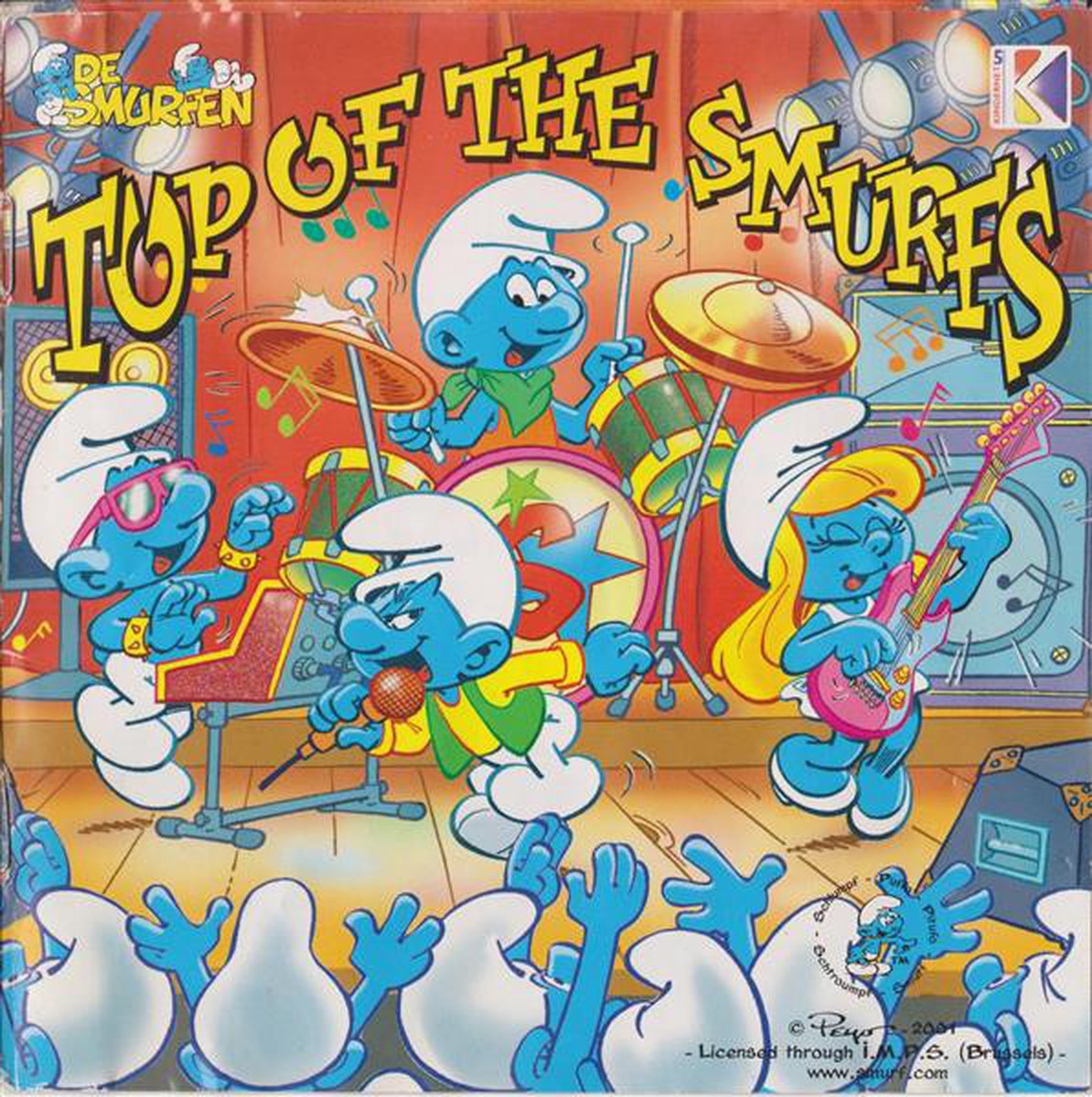 Top Of The Smurfs, De Smurfen | CD (album) | Muziek | bol.com