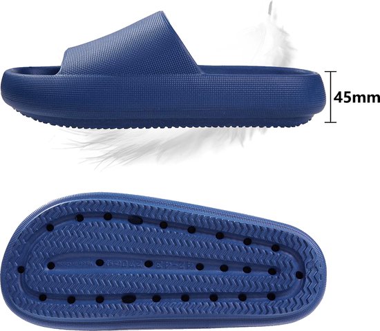 Geweo - Badslippers - EVA Slippers Heren Dames - Pillow Slides ...